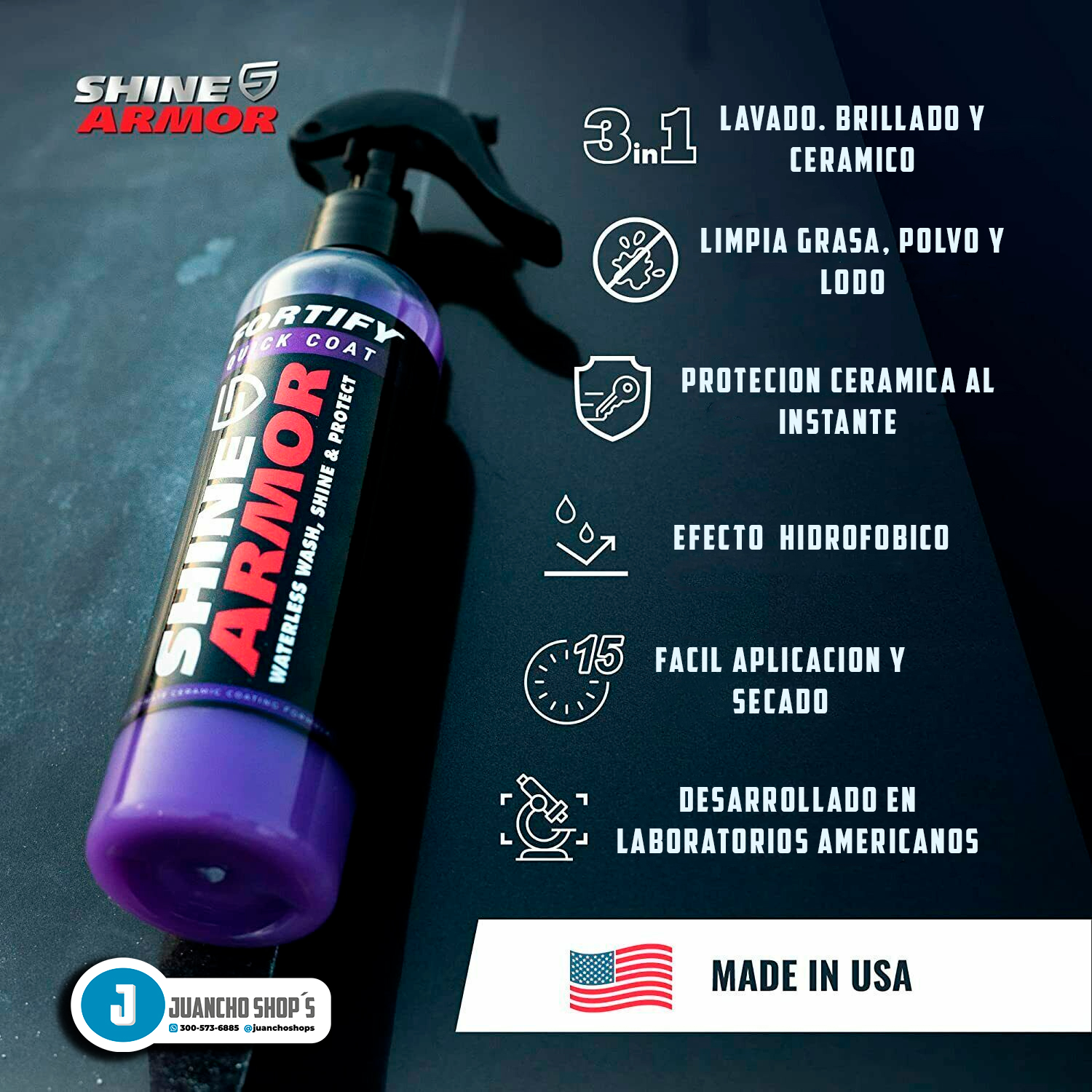 RF0214 Cerámico Shine Armor – juanchoshops